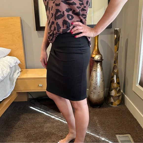 Simlu | Skirts | Simlu Black Pencil Skirt | Poshmark